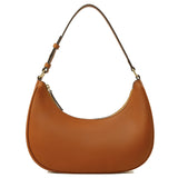 Hpai Crescent Bag In Leather - Acorn – HPAI Official